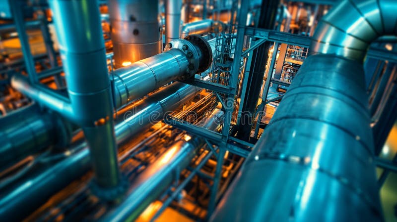 Industrial Automation, Reducing Human Errors, Abstract Background Stock ...