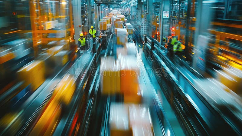 Industrial Backdrop: Carton Positioned Amid the Switch Tracks ...
