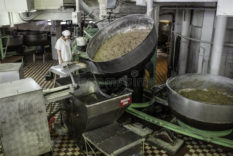 Industrial Bakery for Baking Ordinary Bread Editorial Stock Photo ...