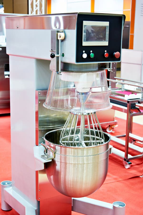Industrial Bakery Kneading Machine Stock Image - Image of workshop ...