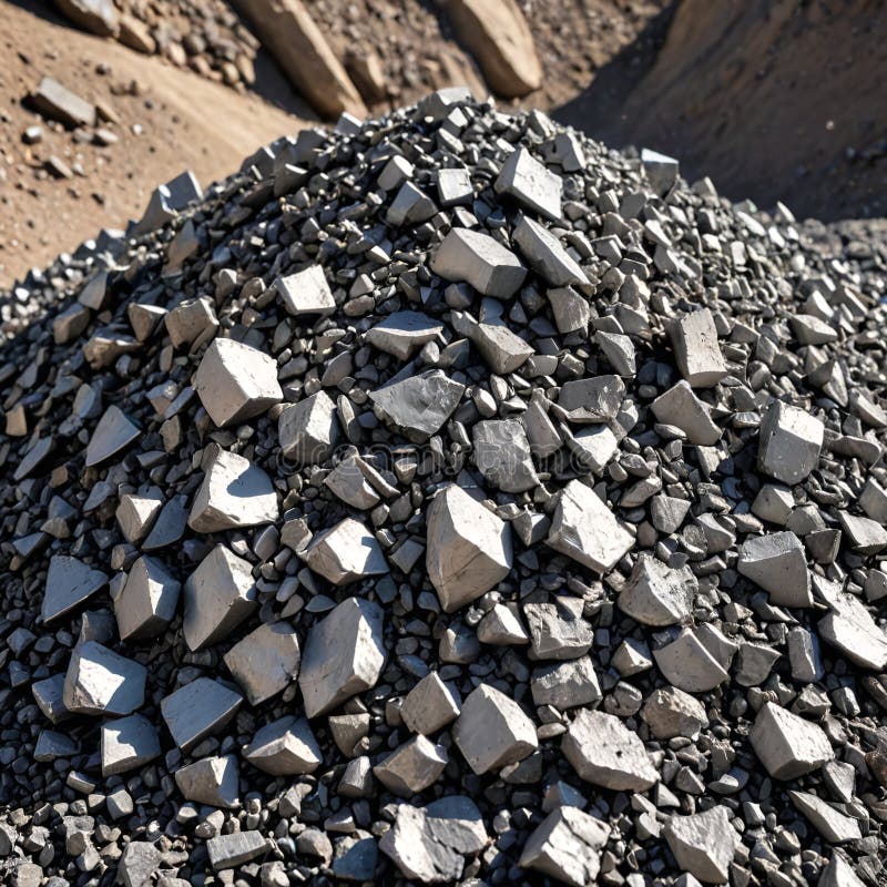 Industrial Beauty Textured Tin Ore in Natural Light Stock Illustration ...