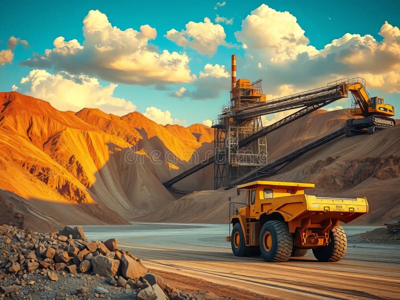 Quarry Conveyor Belt System Stock Illustrations – 65 Quarry Conveyor ...