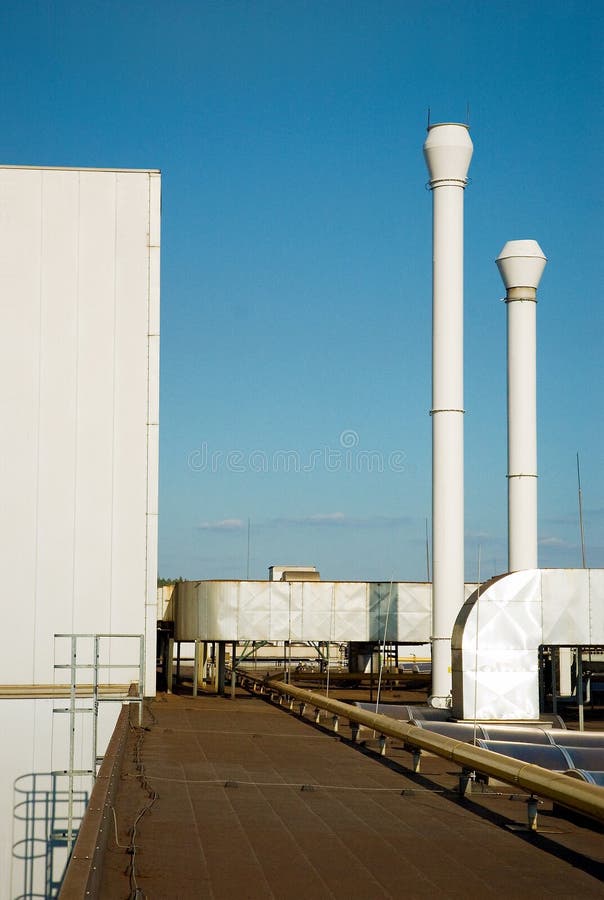 Industrial big factory stock image. Image of industry - 18893011