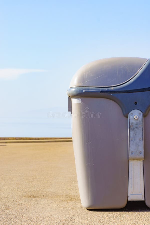 Industrial big garbage bin stock image. Image of dump - 215412795