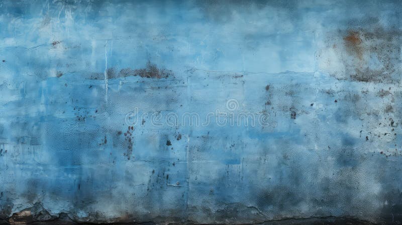 Industrial Blue Wall Texture Stock Photo - Image of light, concrete ...
