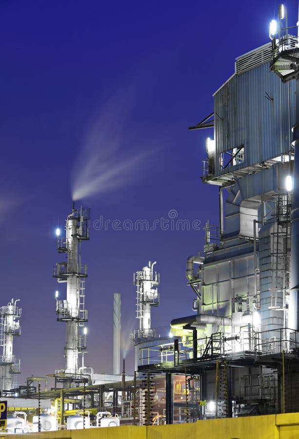Industrial building stock image. Image of complex, global - 37992427
