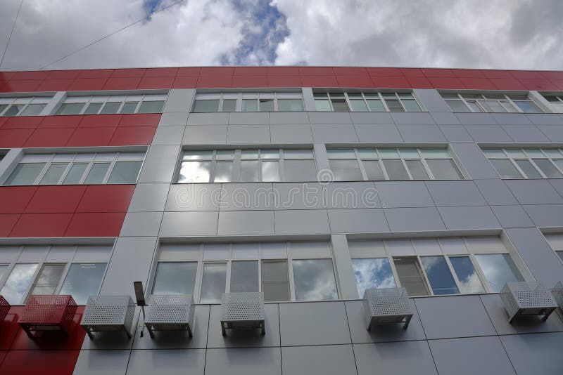 Industrial Building Outside Stock Photo - Image of facility ...