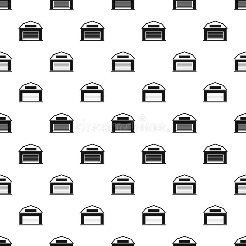 Industrial Building Pattern Vector Stock Vector - Illustration of ...