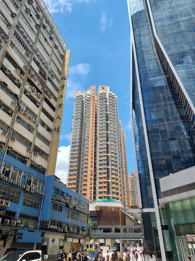 Industrial Building Residential Building Commercial Building Together ...