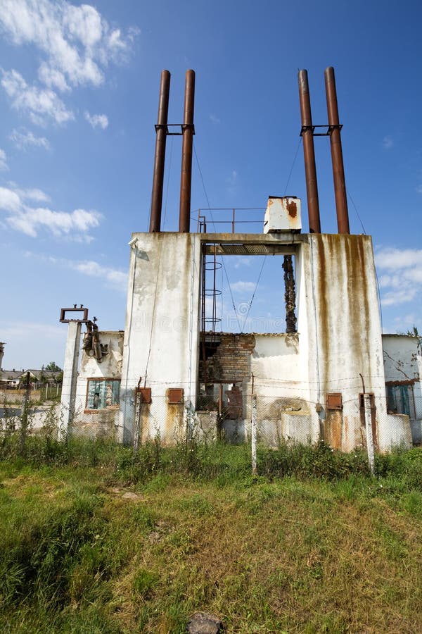 Industrial decay #01 stock image. Image of industrial - 8283121