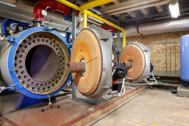 Burner of the heating stock photo. Image of heating - 223342350