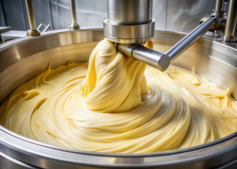Industrial Butter Blending Process a Stunning Long Exposure of a ...