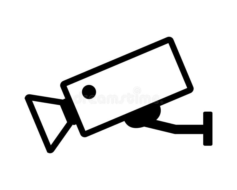 Industrial camera icon stock illustration. Illustration of technology ...