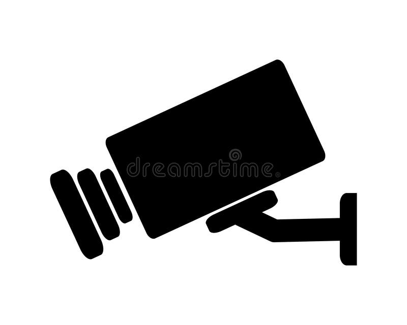 Industrial camera icon stock vector. Illustration of recording - 303691024