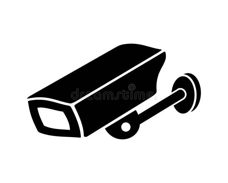 Industrial camera icon stock vector. Illustration of recording - 304505283