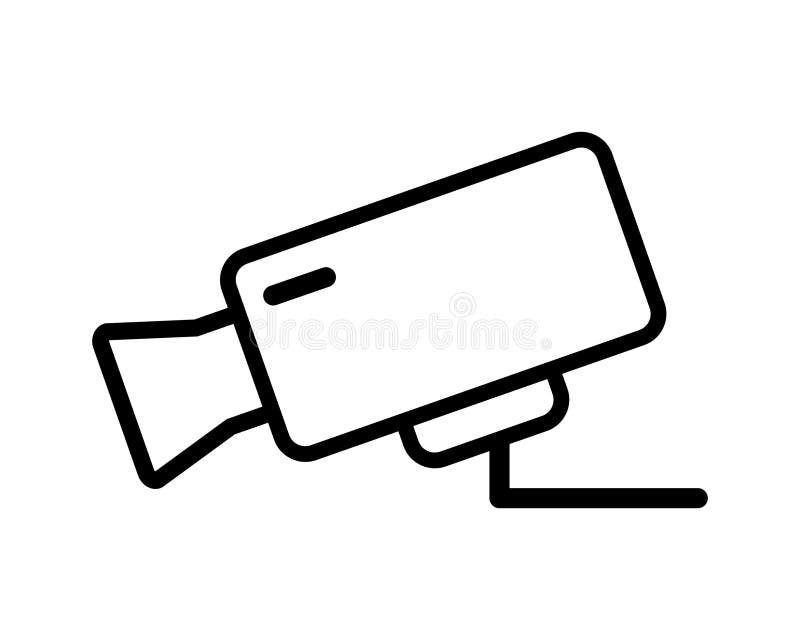 Industrial camera icon stock vector. Illustration of industry - 304505290