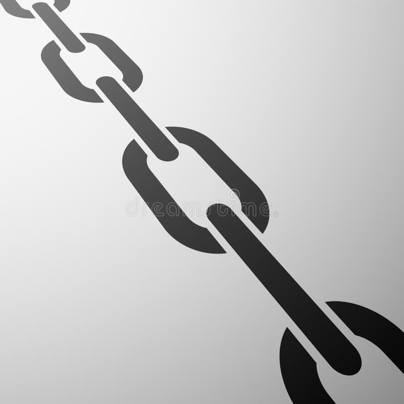 Industrial Chain. Stock Illustration. Stock Vector - Illustration of ...