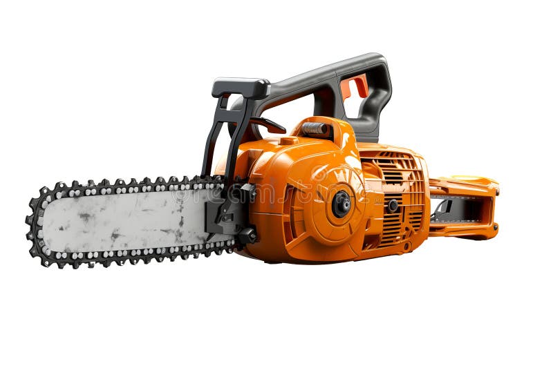 Industrial Chainsaw Designed for Efficient Tree Cutting and Lumber ...