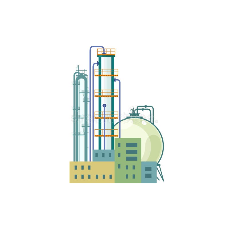 Refinery Tanks Background Stock Illustrations – 555 Refinery Tanks ...