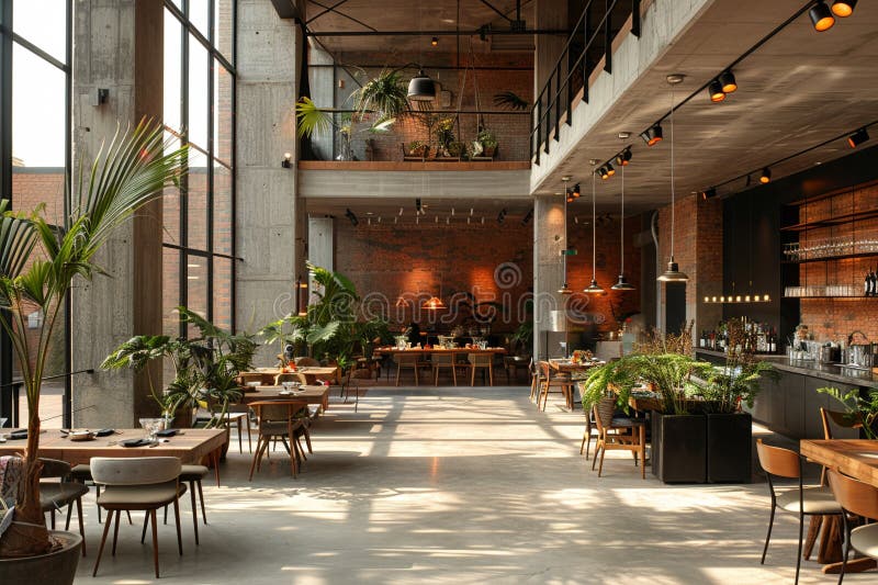 Industrial Chic Event Space with Raw Textures and Flexible Layouts ...
