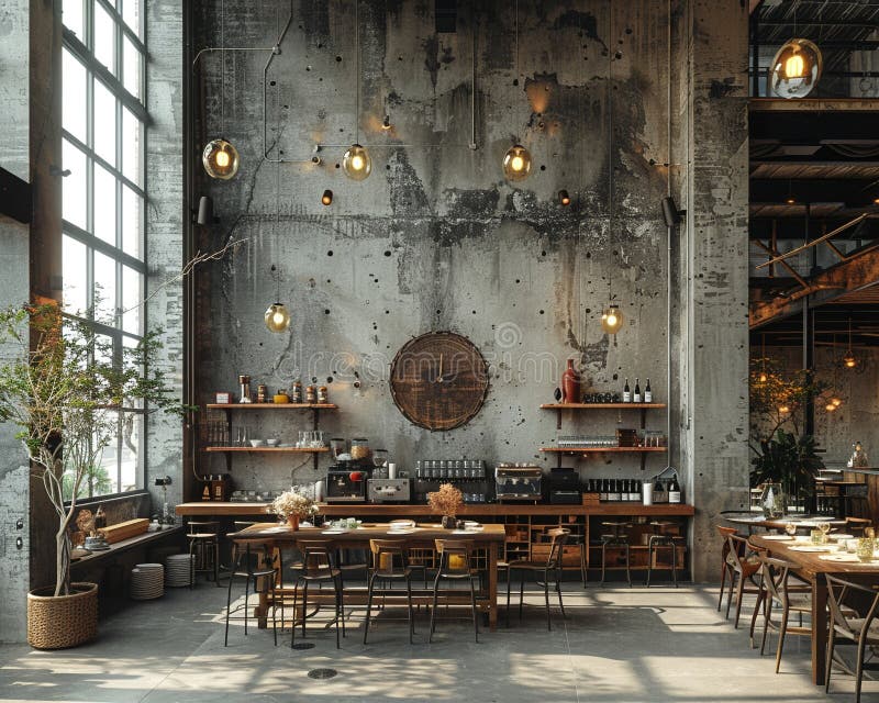 Industrial Chic Event Space with Raw Textures and Flexible Layouts ...