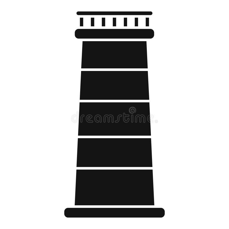 Industrial Chimney Icon Simple Vector. Smoke Brick Stock Vector ...