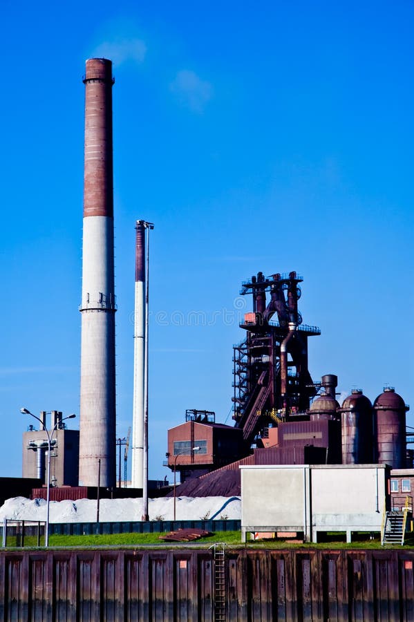 Industrial Chimney Stack Picture. Image: 4160330