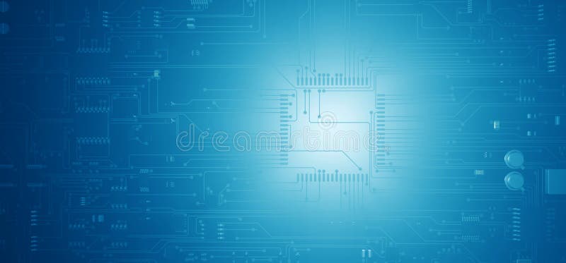 Industrial Chip Manufacturing. Stock Illustration - Illustration of ...