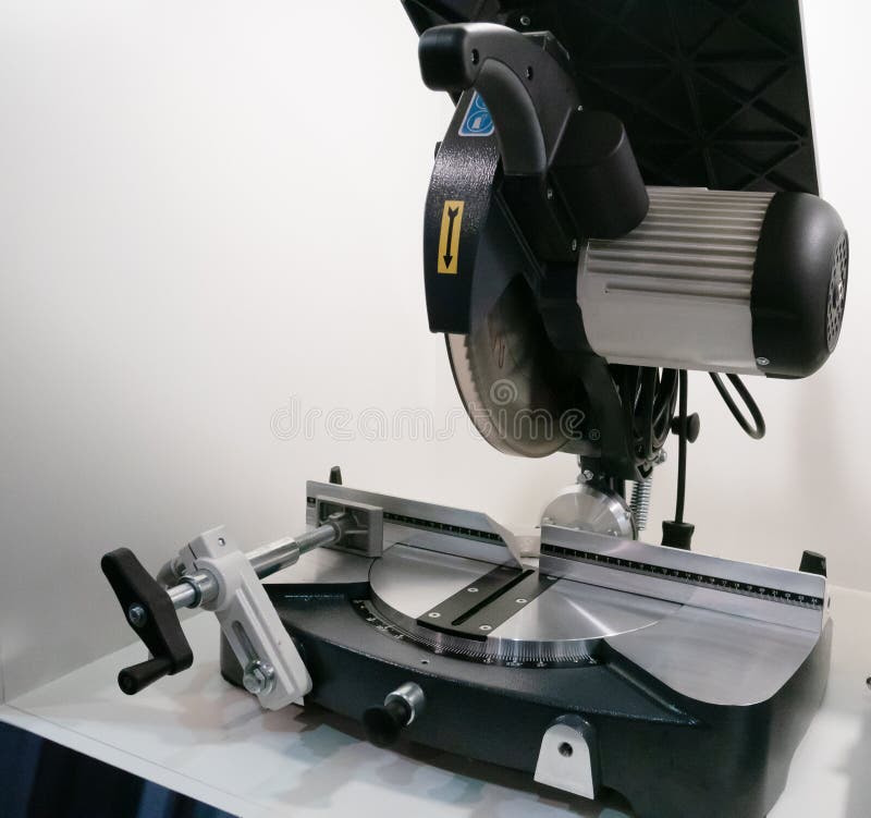 Industrial Circular Saw on Table for Woodworking or Home DIY Craft ...