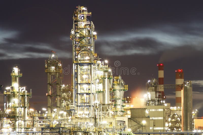 Industrial complex stock photo. Image of consumtion, energy - 16103272