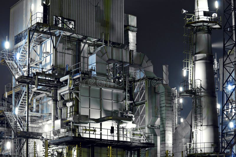 Industrial complex stock photo. Image of chemical, industry - 37893006