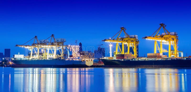 Industrial Container Cargo stock photo. Image of dusk - 28980896