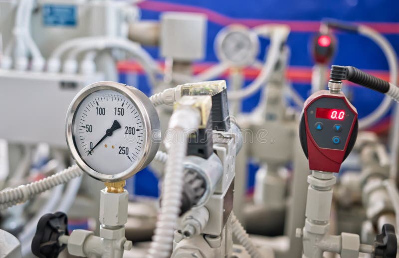 Industrial Control Equipment Ready To Use Stock Photo - Image of ...