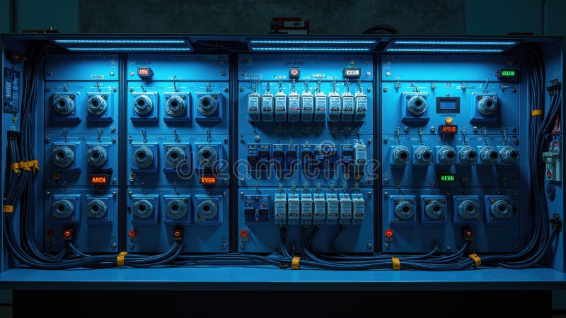 Numerous Illuminated Indicators Stock Photos - Free & Royalty-Free ...