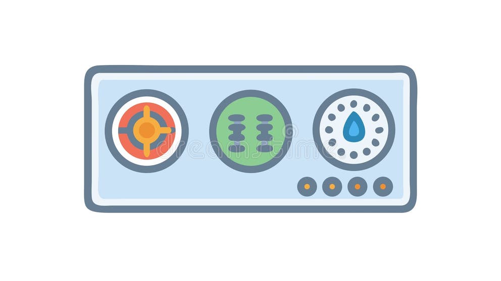 Control Panel Interface Automation Stock Illustrations – 9,724 Control ...