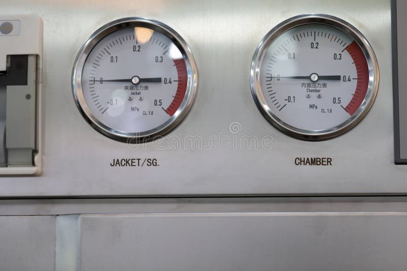 Industrial Control Panel with a Touch Screen Stock Image - Image of ...