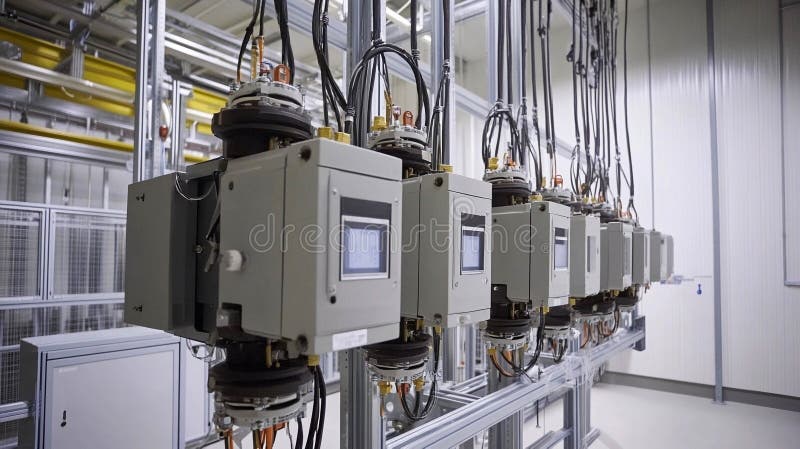 Industrial Control Panel Systems in a Modern Manufacturing Facility ...