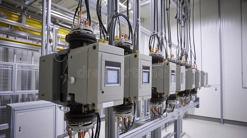 Industrial Control Panel Systems in a Modern Manufacturing Facility ...