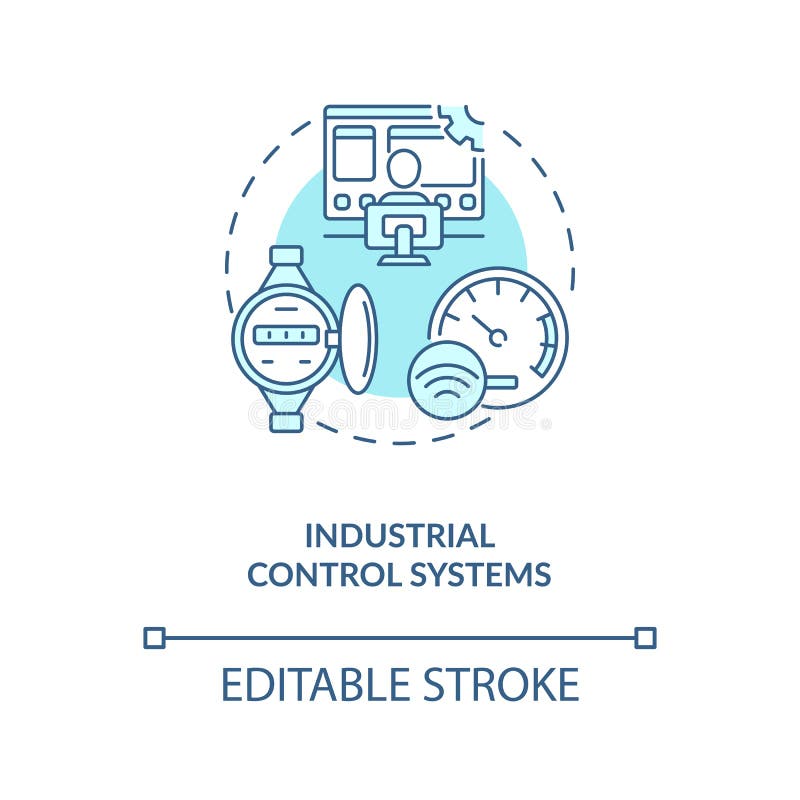 Industrial Control Systems Concept Icon Stock Vector - Illustration of ... Industrial Control Systems Concept Icon Stock Vector - Illustration of ...