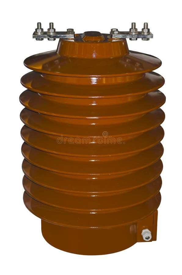 Industrial Current Transformer Measuring Stock Photo - Image of large ...