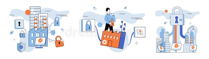 Industrial Cyber Security. Businesses Rely on Robust Security Measures To Mitigate Risk Cyber ...