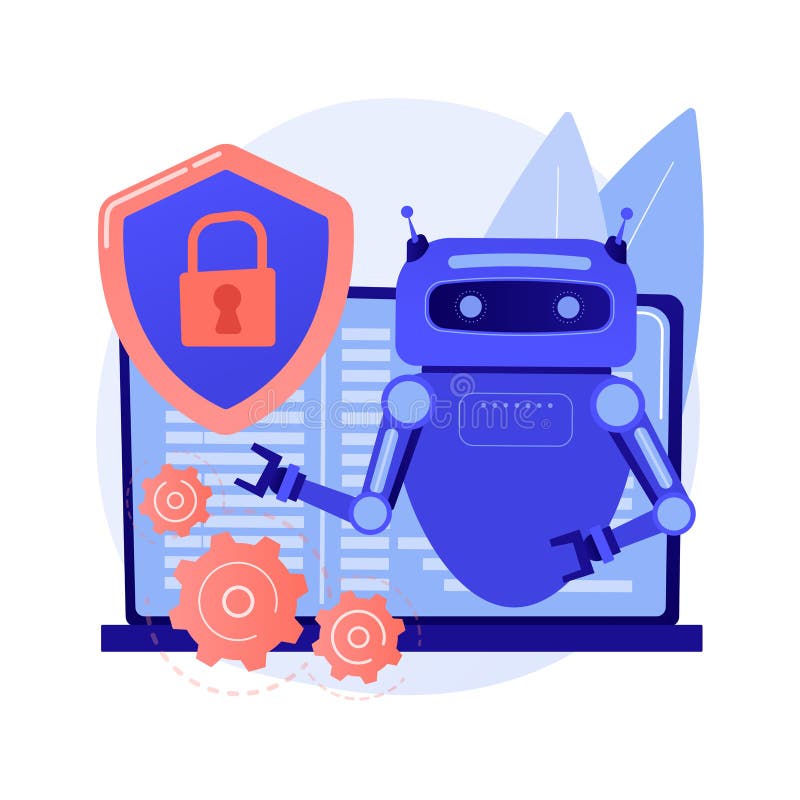 Industrial Cybersecurity Abstract Concept Vector Illustration. Stock ... Industrial Cybersecurity Abstract Concept Vector Illustration. Stock ...
