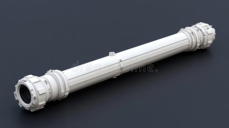 Industrial Cylinder: Design & Engineering Stock Photo - Image of ...