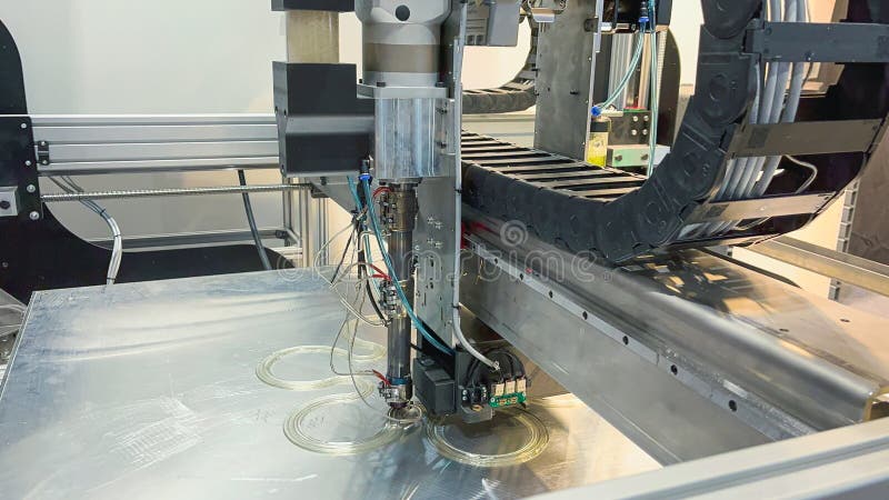Industrial 3d Printer Printing a Tool. Additive Manufacturing Stock ...