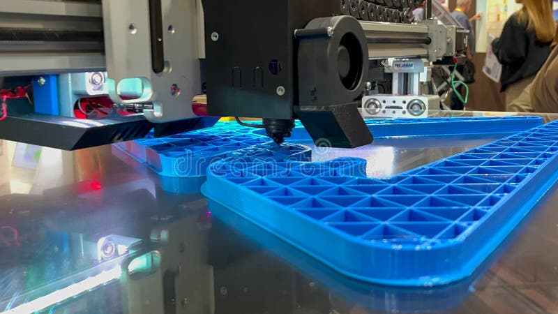 Industrial 3d Printer Printing a Tool. Additive Manufacturing Stock ...