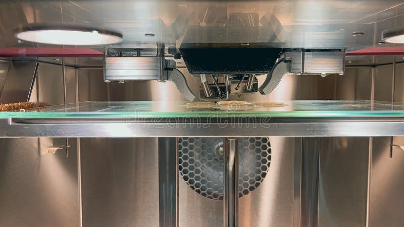Industrial 3d Printer Printing a Tool. Additive Manufacturing Stock ...