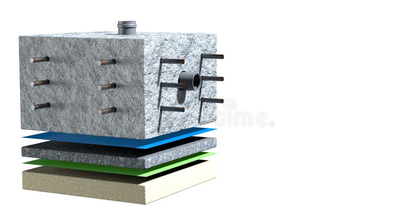 3d rendering building stock illustration. Illustration of tower - 18433006