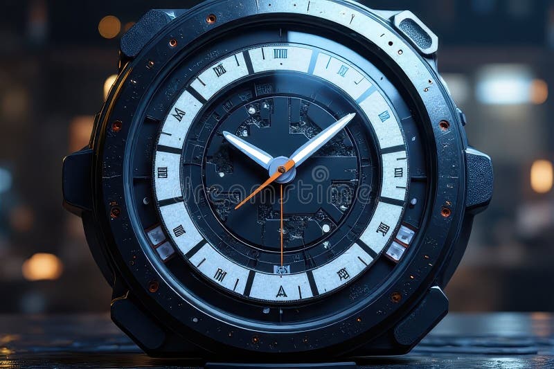 Industrial Design - Space Station Module-Inspired Clock Concept Stock ...