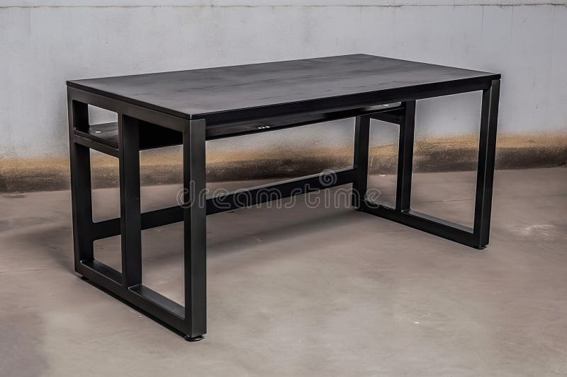 Industrial Desk, with Sleek and Functional Design, Used in Modern ...