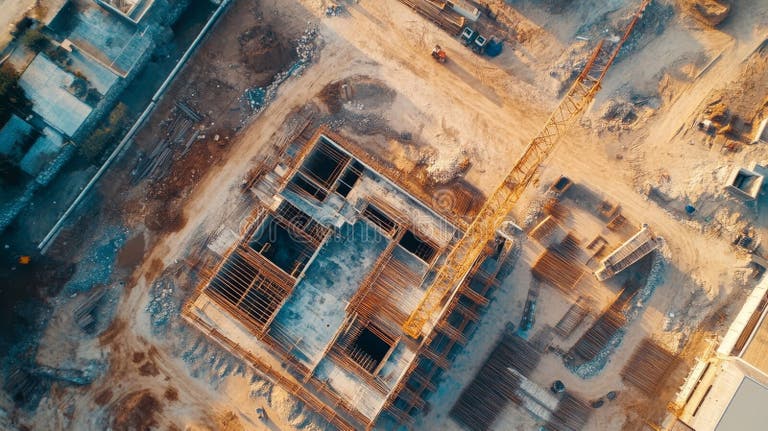 Industrial Development Building Under Construction at Engineering ...